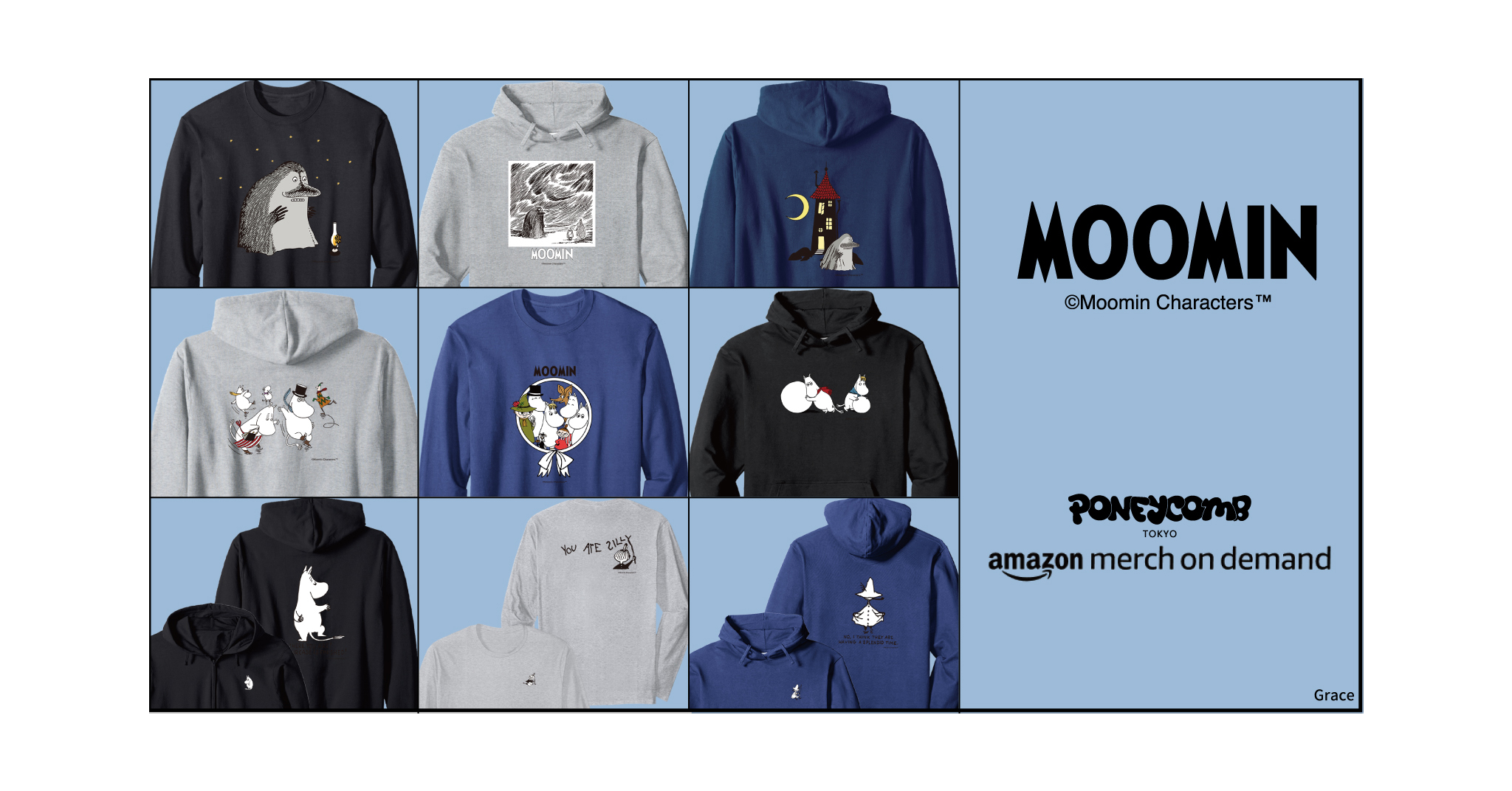 Amazon Merch on Demand ムーミンコレクション第5弾発売スタート！ | ムーミン公式サイト