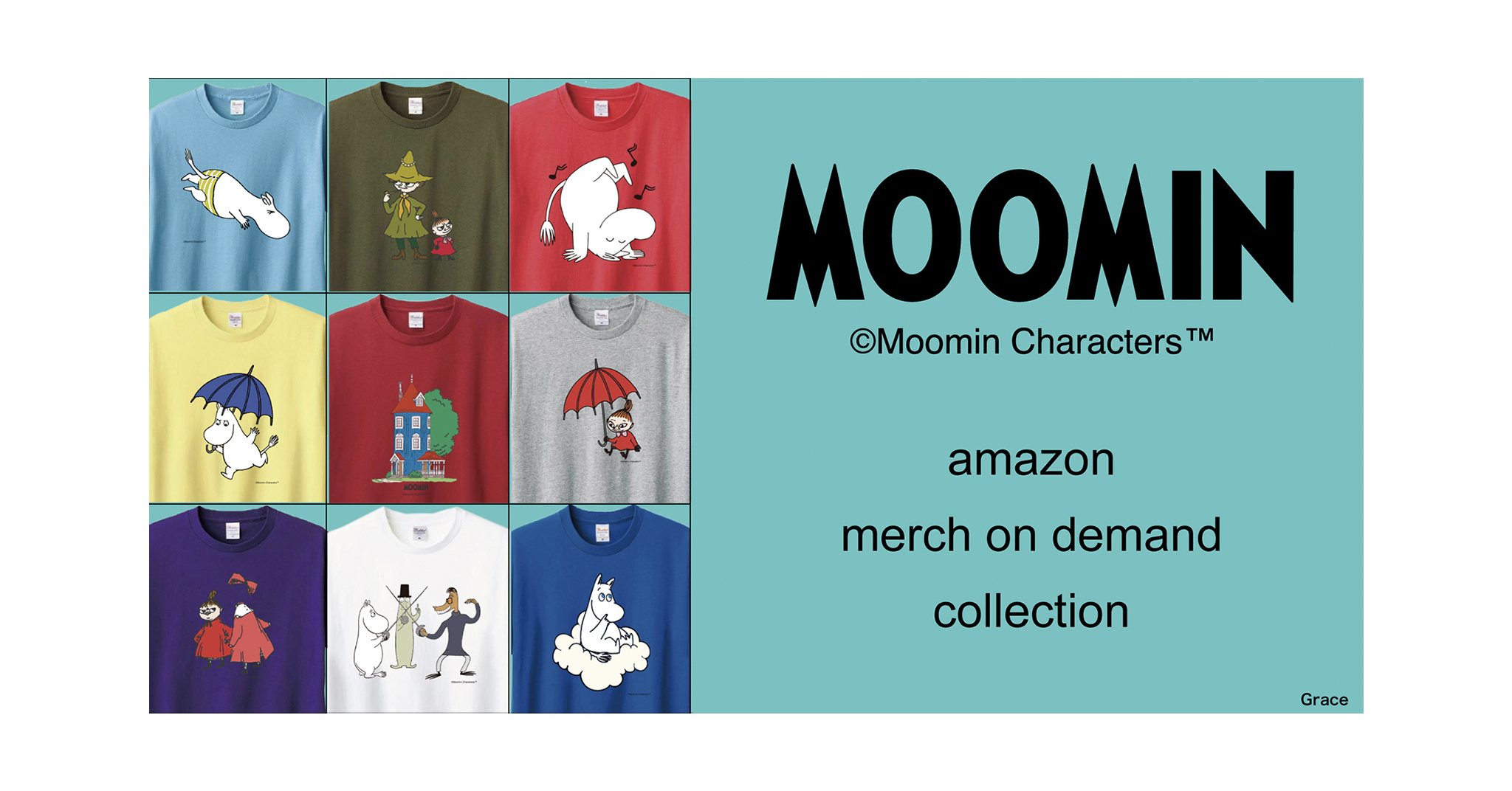 Amazon Merch on Demand ムーミンコレクション第2弾発売スタート！ | ムーミン公式サイト