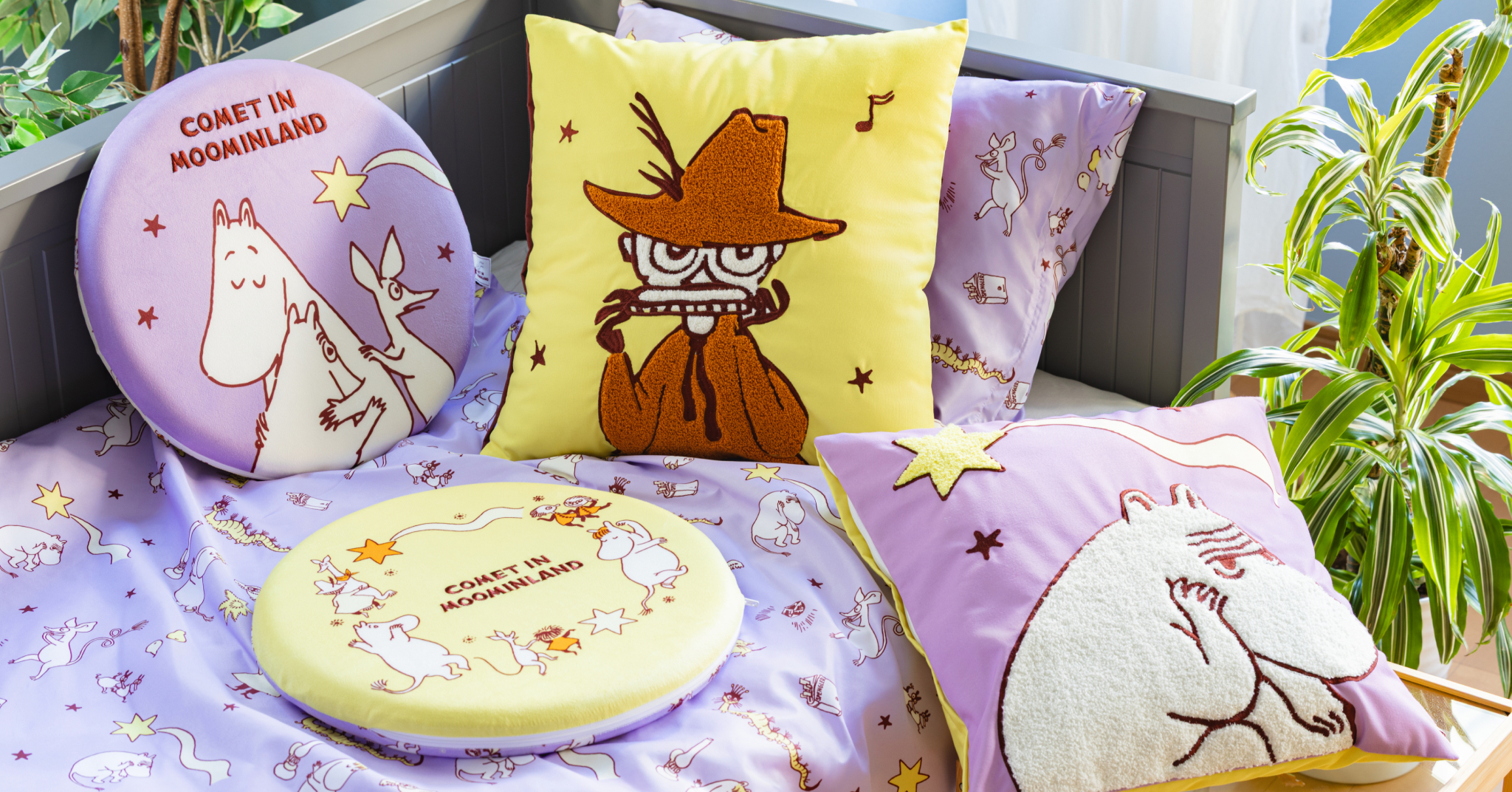 【MOOMIN SHOP ONLINE】じめじめ季節を快適に。COMETシリーズ新作＆おうちリフレッシュ特集公開中 | ムーミン公式サイト