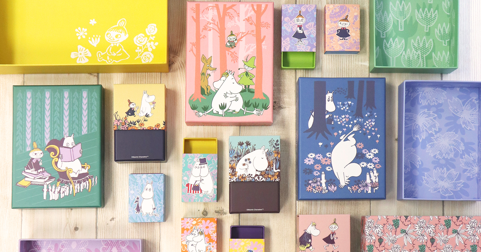 収納を楽しく♪「MOOMINちょうどいい箱」のご紹介 | ムーミン公式サイト